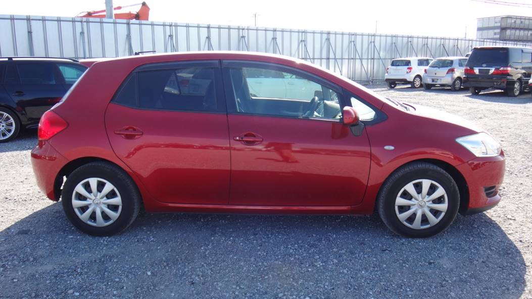 2007 Toyota Auris, Red – SURANGEL & SONS CO.