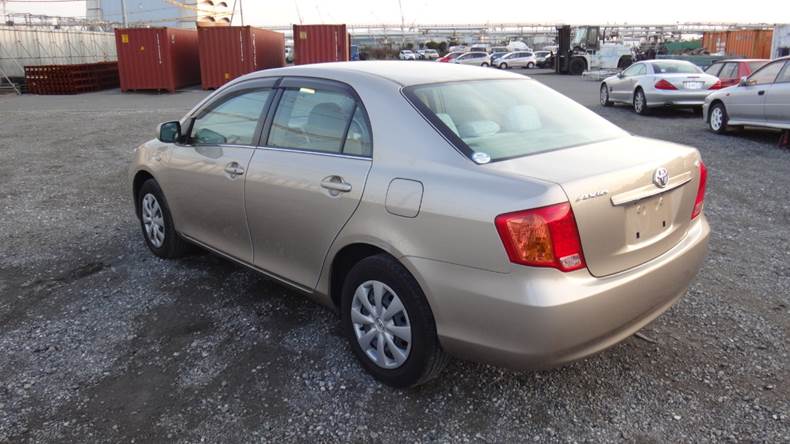 2007 Toyota Corolla Axio – Gold – SURANGEL & SONS CO.