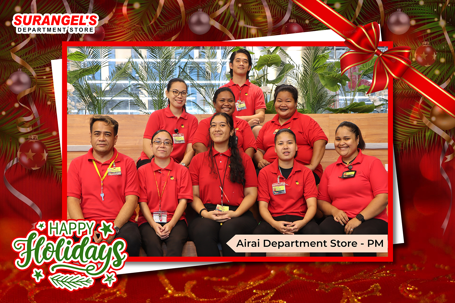 Holiday Greetings – SURANGEL & SONS CO.