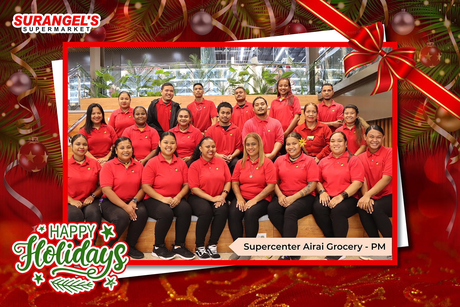 Holiday Greetings – SURANGEL & SONS CO.